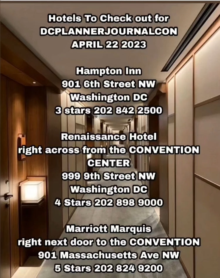 Hotels ,Flights & Shopping – dcplannercon