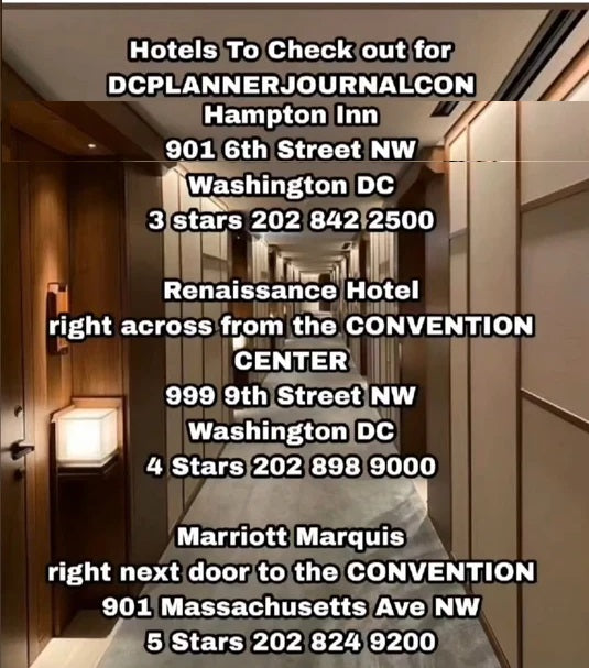 Hotels ,Flights & Shopping – dcplannercon